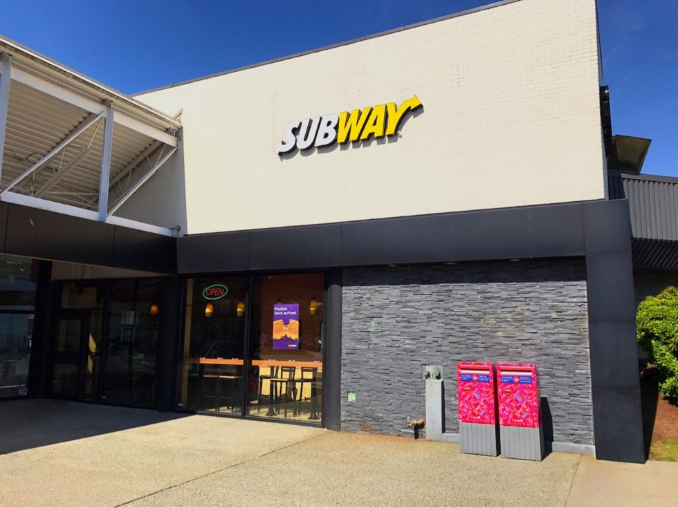 Subway - Nanaimo North Town Centre - Shopping Mall